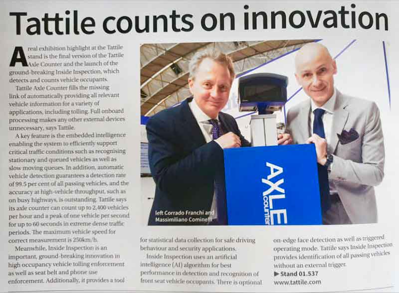 Tattile: machine vision systems & AI software for ANPR, ALPR cameras